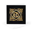 3drose, Image of Celtic Knots on Black and Gray Background- Not Metal ...
