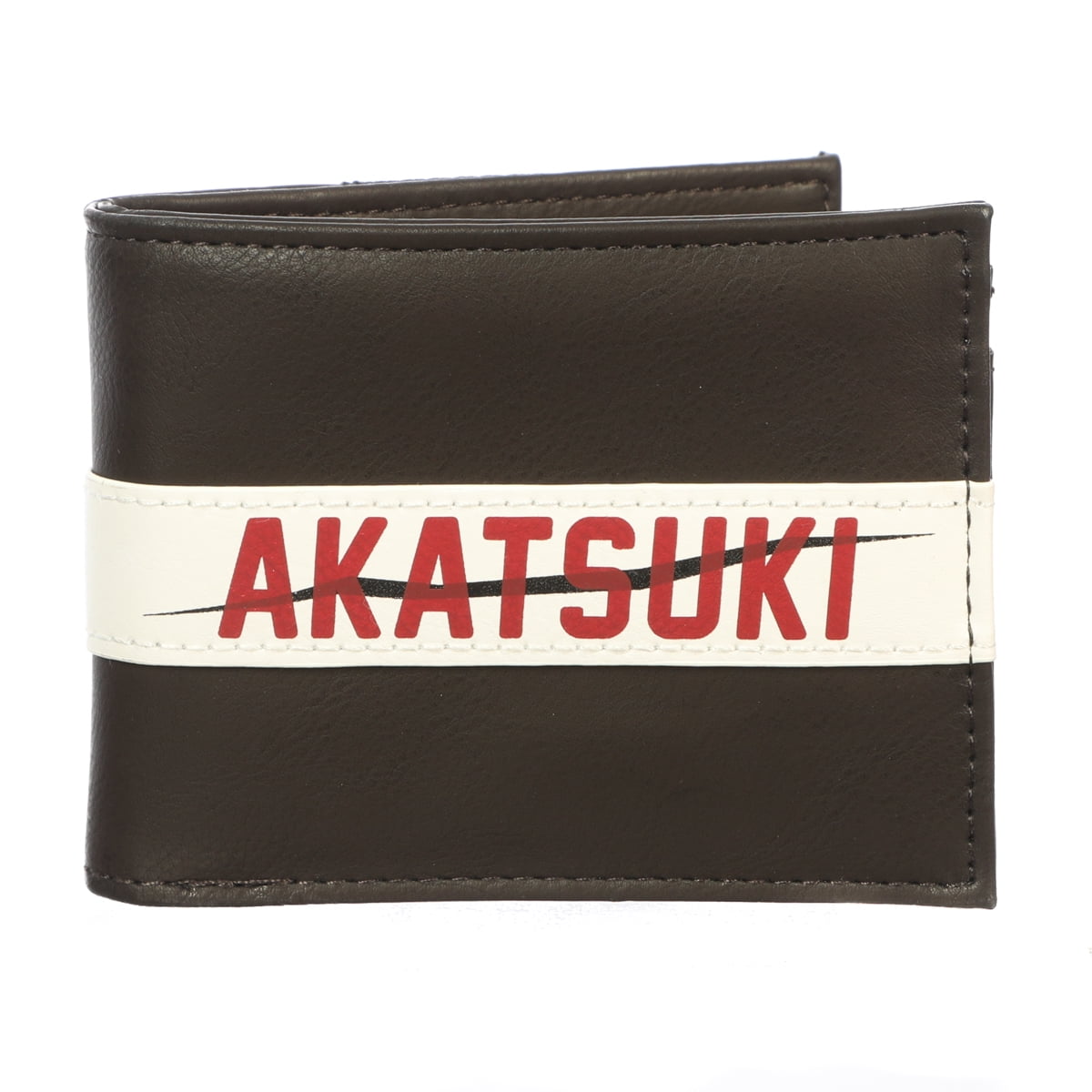 Akatsuki PU Applique Nylon and PU Bifold Naruto Wallet - Walmart.com