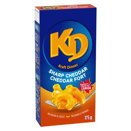 Kraft Dinner Sharp Cheddar Macaroni & Cheese | Walmart Canada