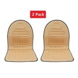 2 Pack Universal Car Front Seat Mat Pad Protector Cushion Cover ...