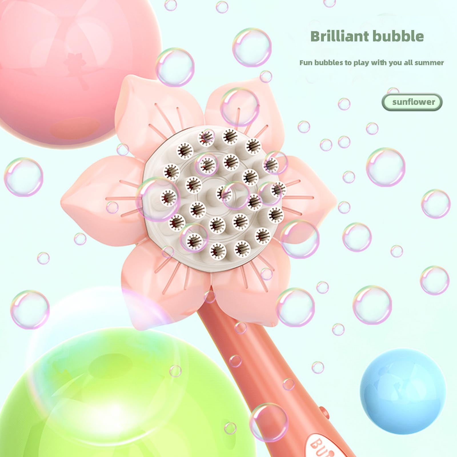 Click here for Egnmcr Bubble Machine 23-Hole Bubble Machine Sunfl... prices