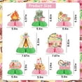 Camping Honeycomb Centerpieces Girls, Camping Birthday Party ...