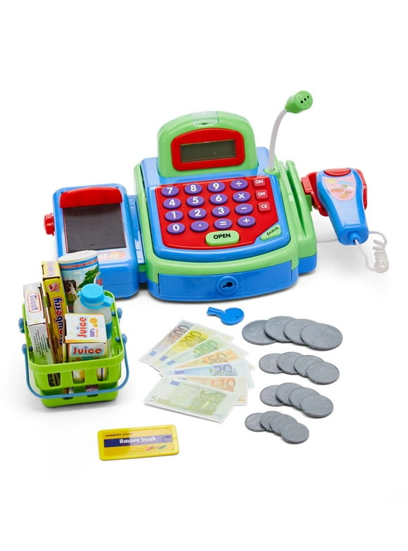Toy Cash Register in Play Grocery & Shopping - Walmart.com