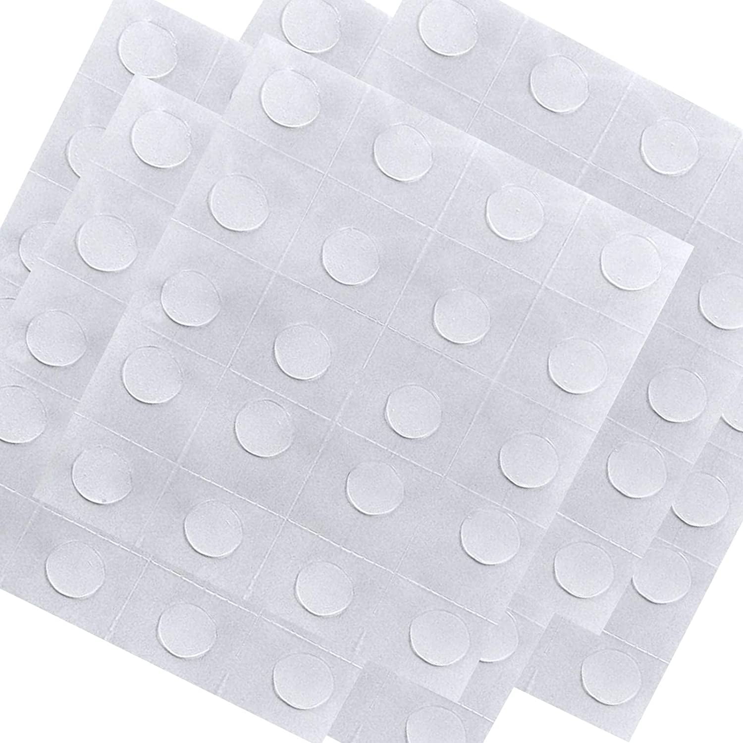 600PCS Clear Dots Glue Removable Double Sided Adhesive Dots for ...
