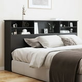 Someet Headboard for King Size with Storage, Bookcase Headboards with ...