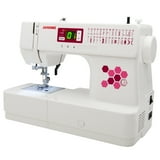 Portable Janome C30 Lightweight Sewing Machine w/ 30 Stitches ...