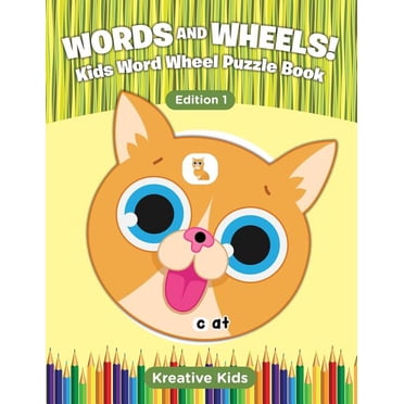 Activity Book for Adults - Word Wheel Puzzle Fun Edition 5 (Paperback ...