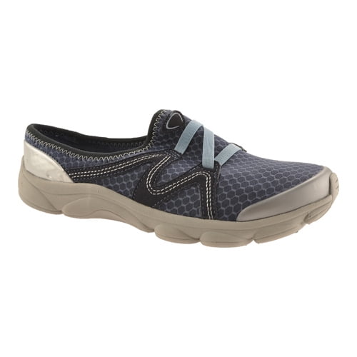 Women's Easy Spirit Riptide Slip-On Dark Blue Multi Mesh 6 M - Walmart.com