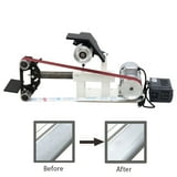 INTBUYING Belt Sander Industrial Grade 72-82in Sand Belt Machine with ...