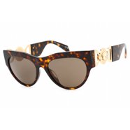 Versace Women's Sunglasses VE4425U 536587, Dark Gray Lens, Bordeaux ...
