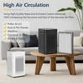 25 Replacement Filter for 25 Air Purifier S1/W1/B1, 3-in-1 H13 True ...