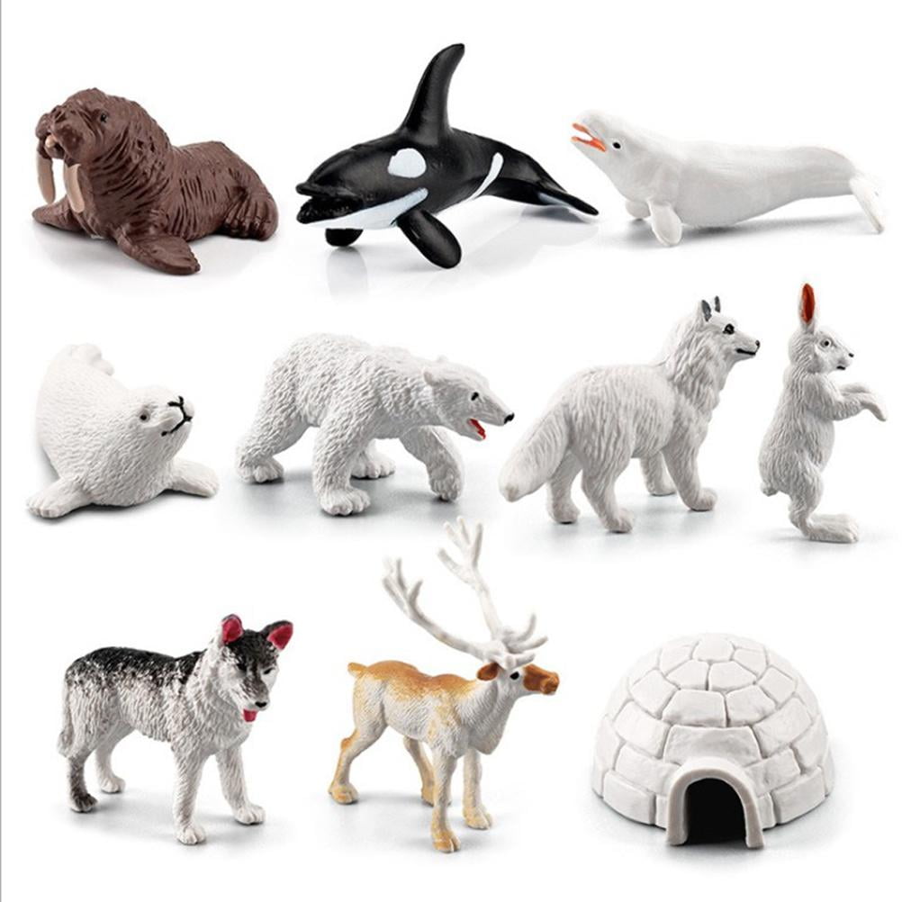Click here for Viferr 10pcs Arctic Circle Ocean Sea Animal Figuri... prices