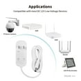 LINYAN-36W 12V 3A/3000mA Power Supply Adapter 6ft Cord DC Power Cable ...