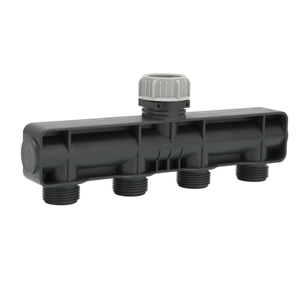 Way Tap Water Splitter,4 Way Garden Tap Water Splitter Irrigation Valve ...