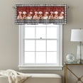 Black Rustic Chefs Window Valance for Kitchen, Cooking Food Whimsical ...