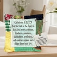 Prayer Quilt with Cross Inside, Pocket Prayer Quilt Squares with Wooden ...