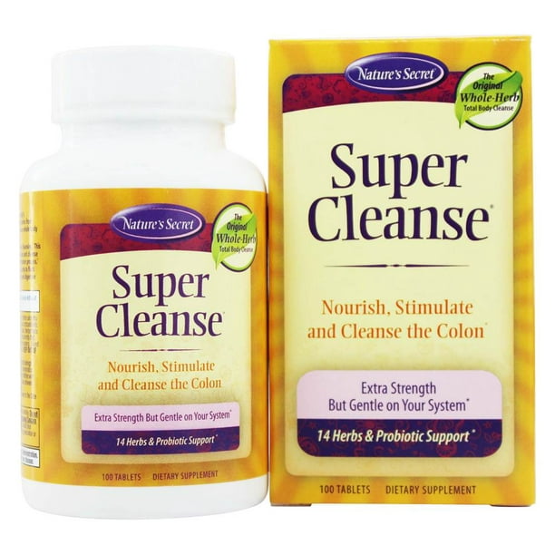 Nature's Secret - Super Cleanse - 100 Tablets - Walmart.ca