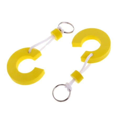 2 Pieces Floating Keychain Float Swimming Surfing Beach - Portable ...