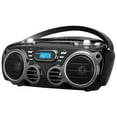 Proscan Bluetooth Stereo Boombox, Portable CD Radio Player, Battery ...