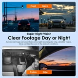 Rexing 4CH Dash Cam w/ All 1080p, Wi-Fi, Loop Recording, G-Sensor, Dual ...