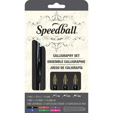 Speedball Super Value Lettering & Calligraphy Kit, 10 Pieces - Walmart.com