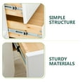 Ferencaa 1 Set Drawer Slides Furniture Guide Slides Plastic Drawer ...