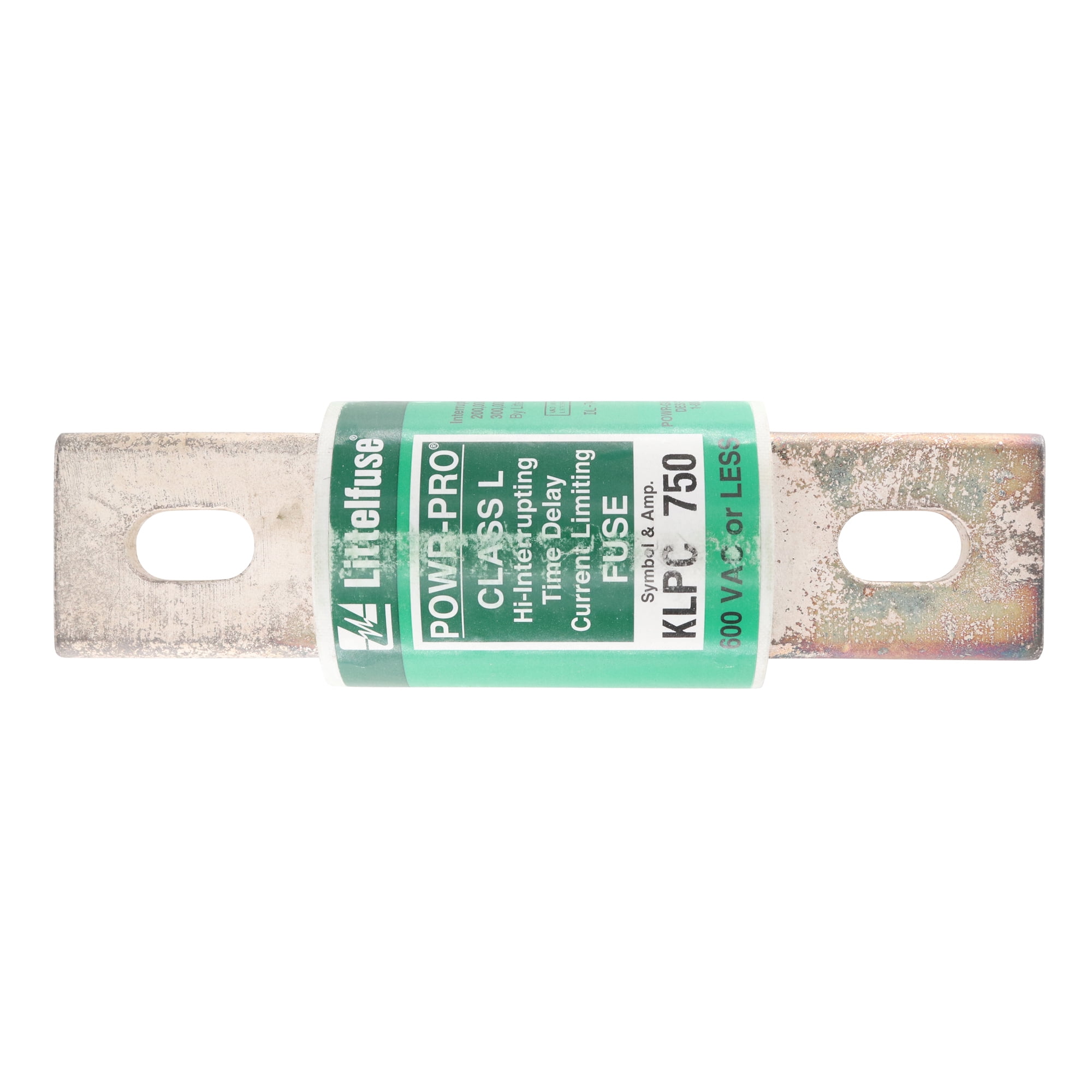 Littelfuse KLPC-750 Time-Delay Current Limiting Fuse, Class L, 600-Volt ...