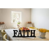 Decorative Wooden Cutout Word Decor Freestanding Tabletop Sign ...