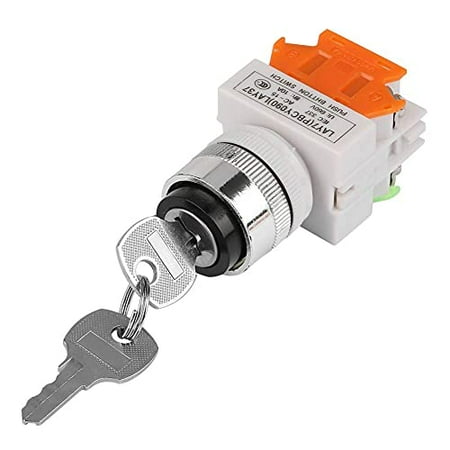 2 Position Key Rotary Switch with 2 Keys Interlock Switch for Open ...