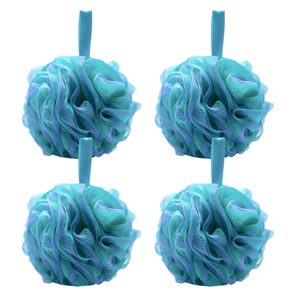 4 super soft blistering tennis balls, non-spreading bath flowers ...