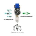 AFR2000 1/4" Air Pressure Regulator, Water Separator Trap Filter ...
