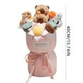 Cute Capybara Bouquet - Handmade Plush Capybara Bouquet with Cute ...
