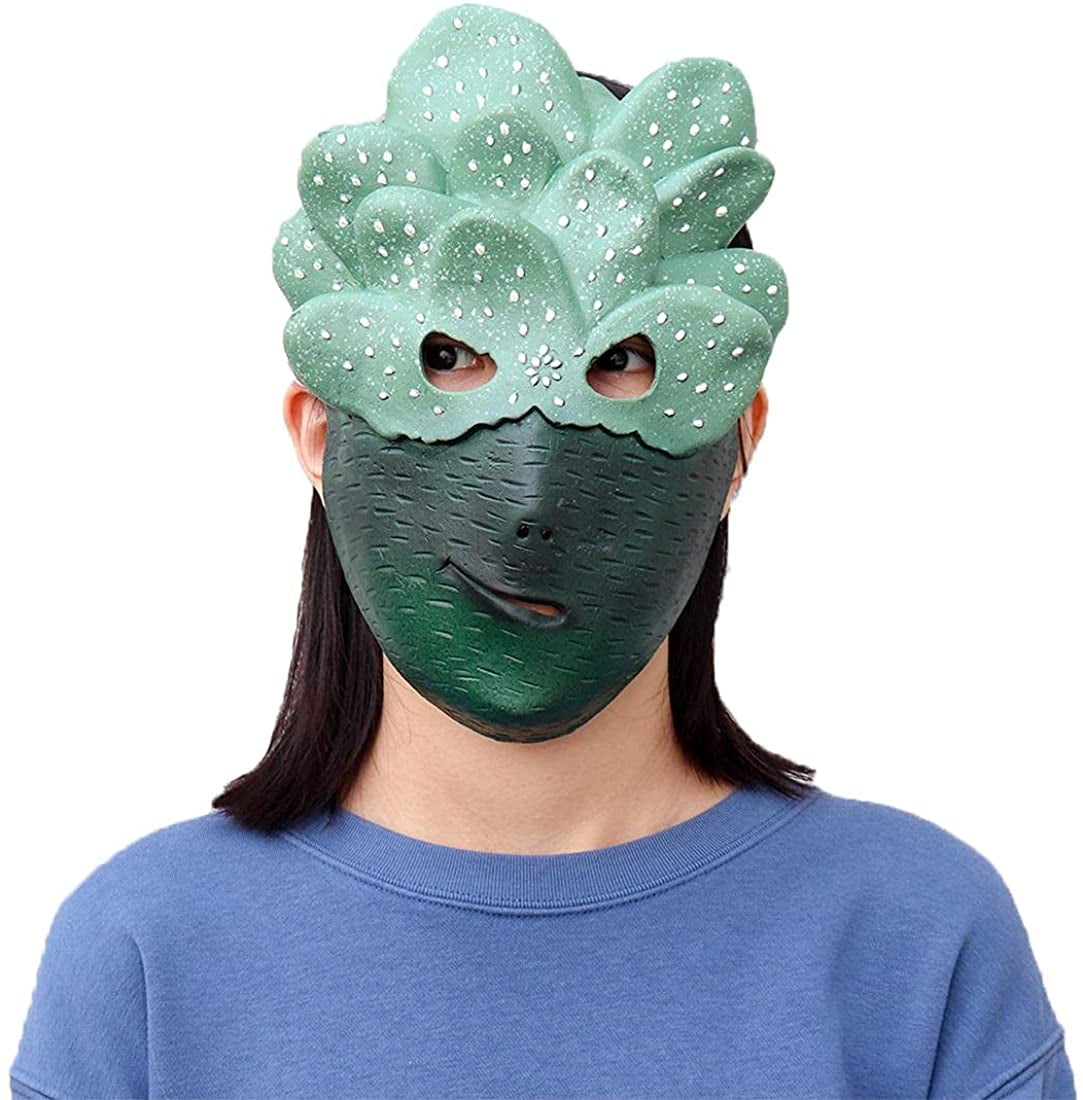 Halloween Mask, Scary Half-face Cover Horror Latex Mask for Adult Man ...