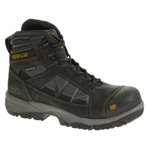 Caterpillar P90604 Mens Compressor 6" Waterproof Comp-Toe Work Boot 10D ...