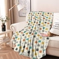 60 Inch Round Flannel Blanket for Adults & Kids, Soft, Cozy ...