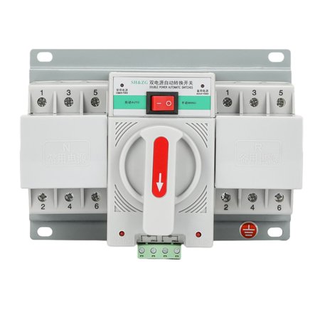 Lefu AC 380V Transfer Switch,63A 3P Intelligent Dual Power Automatic ...