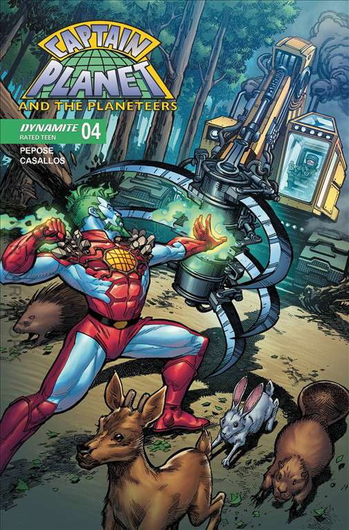 Captain Planet and the Planeteers (Dynamite) #4A VF ; Dynamite Comic ...