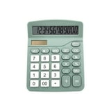 Deals！Basic Calculator for Students,Dual-Power Handheld Desk Calculator ...