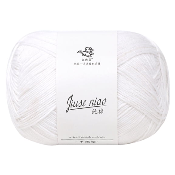 Cozival 100% Cotton Thread Yarn - Wool Hand Knitting - Medium Thick ...