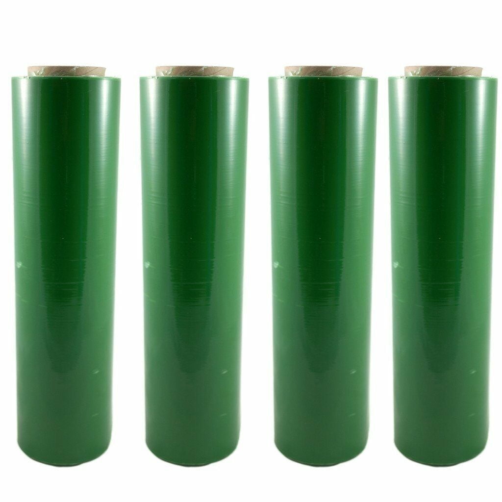 Absolute U.S.A 4 GREEN 18"x 1500 FT Roll 80 Gauge Thick Stretch Packing ...