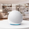 5th Gen Portable Smart Speaker with Clock & RGB Lights, Wireless ...
