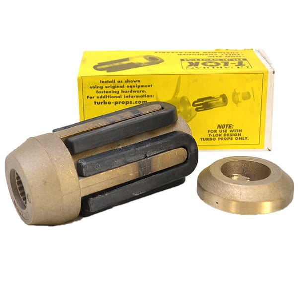 Precision Propeller Guardian TTL 400 Turbo Boat Prop T-Lok Hub Kit ...