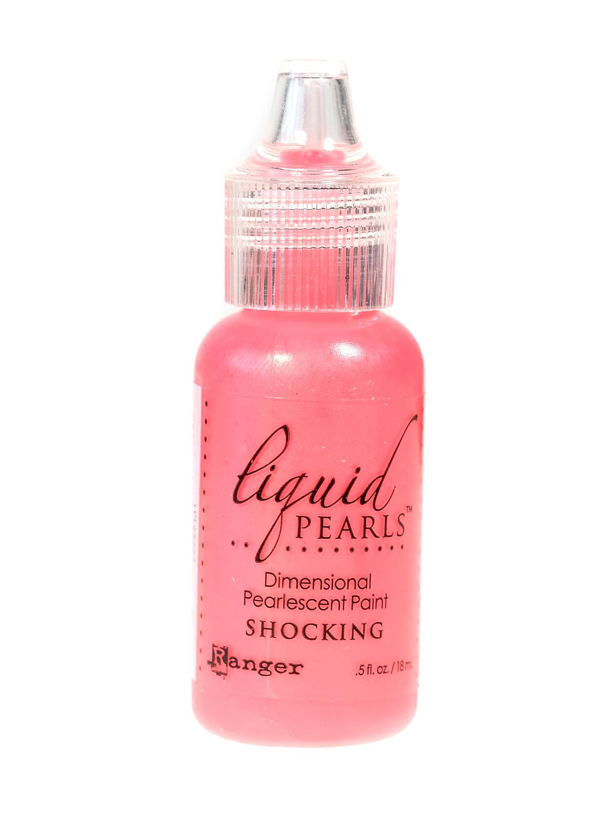 Liquid Pearls Pearlescent Paint shocking, 0.5 oz., bottle (pack of 6 ...