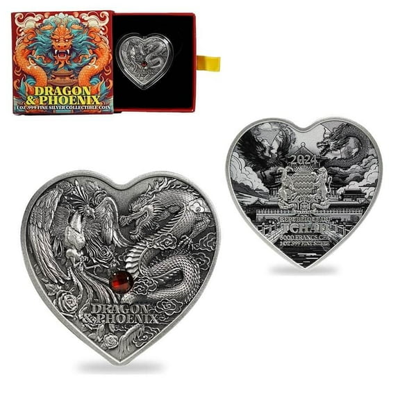 2024 Chad 2 oz Silver Aztec Warrior Queen High Relief Coin .999 Fine ...
