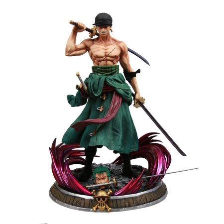 Anime One Piece GK Dream Roronoa Zoro Straw Hat PVC Action Figures ...