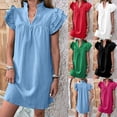2026 New European and American Style Women's Red Ruffled Sleeve Stand ...