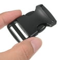 Uxcell Plastic Buckles 16 Pack Quick Side Release Clips Black 25mm ...