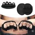 Yammee Palms Protector Half Finger Four Finger Fitness Workout Hand ...