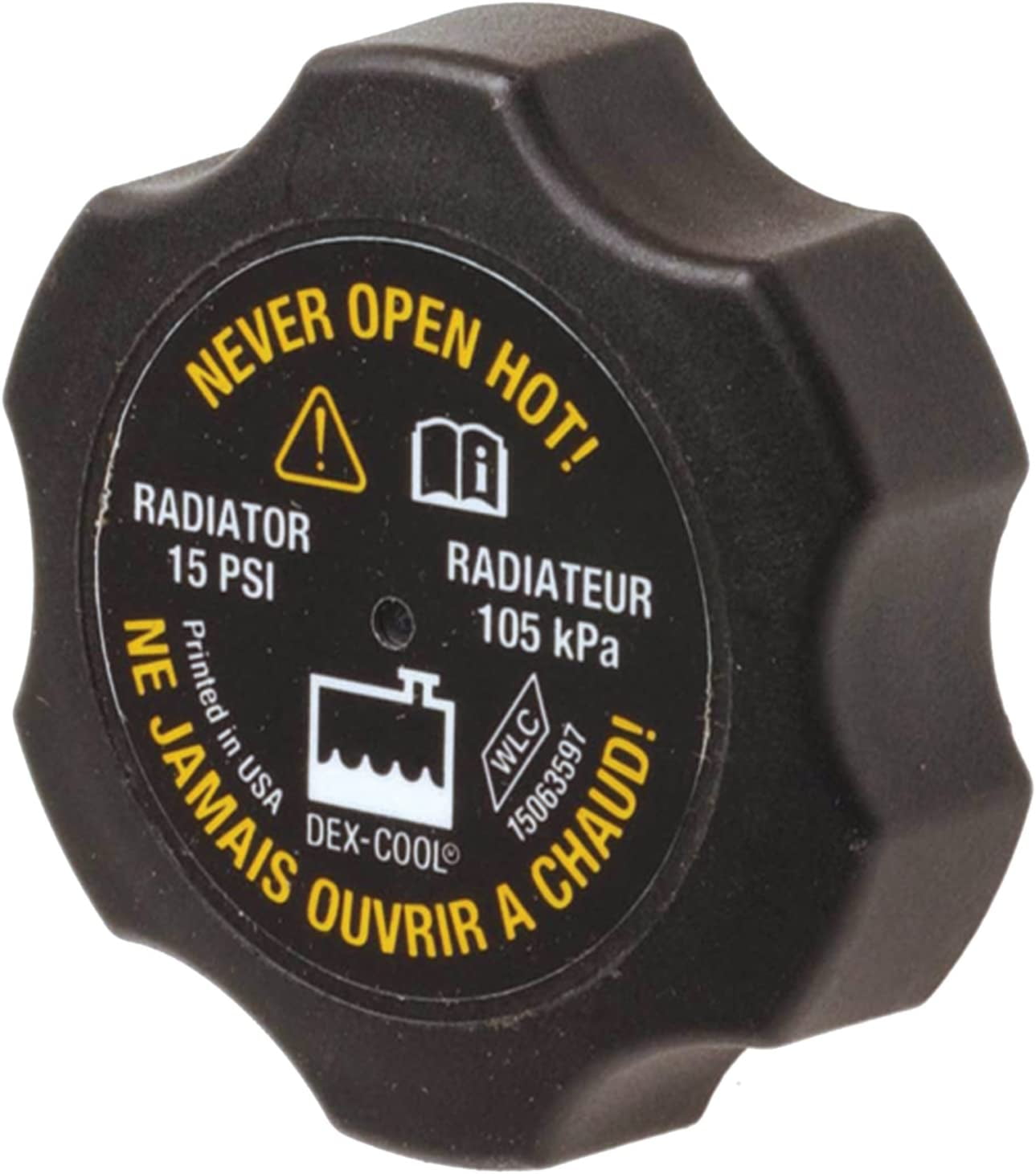 ACDelco GM Original Equipment 15 P.S.I. Radiator Cap RC85 - Walmart.com ...