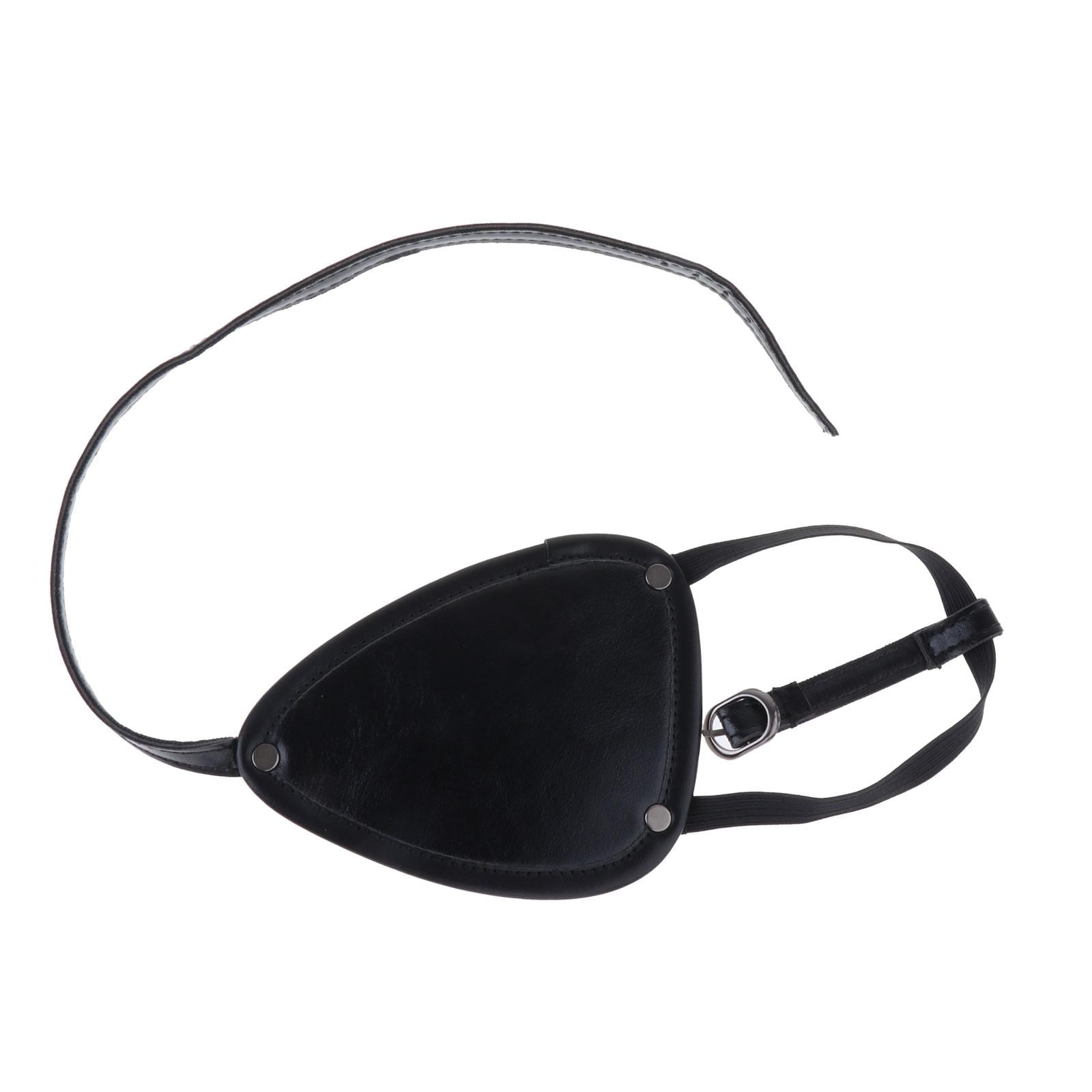Click here for Runquan Pirate Eye Patches Novelty Props Black Pu... prices